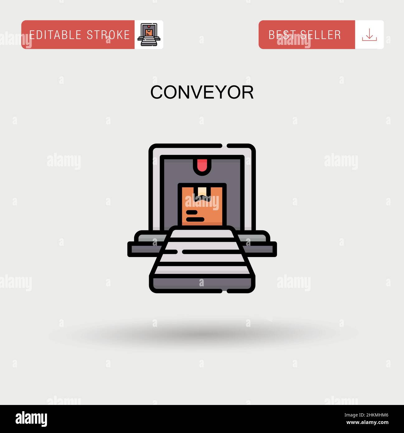 Conveyor icon hi-res stock photography and images - Alamy