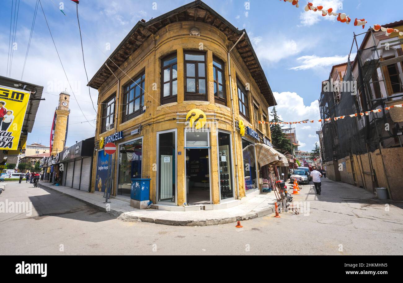 City view of Corum Province in Turkey. Corum is located inland in the ...