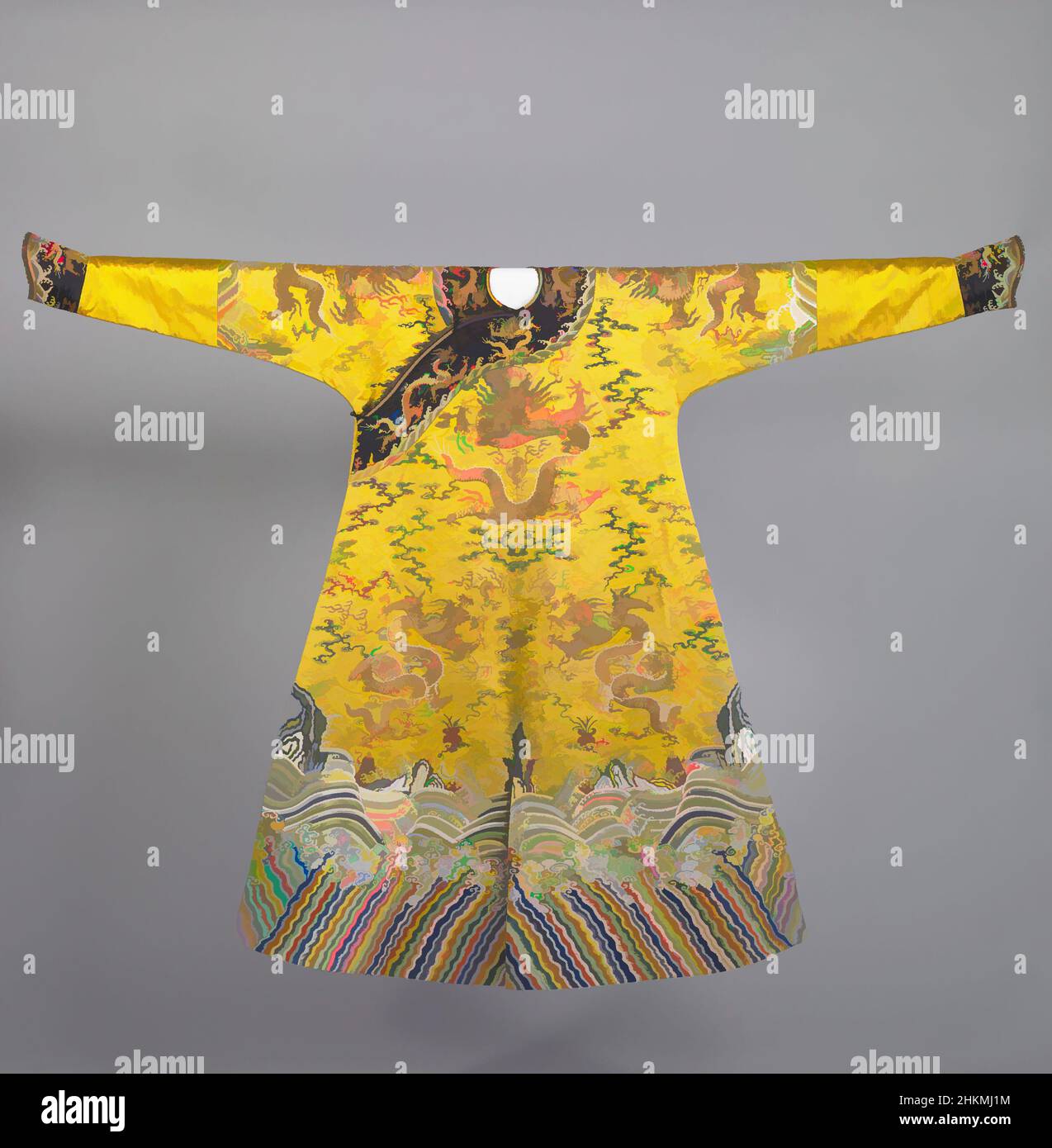 Art inspired by Emperor's Semiformal Court Robe with Design of Nine ...