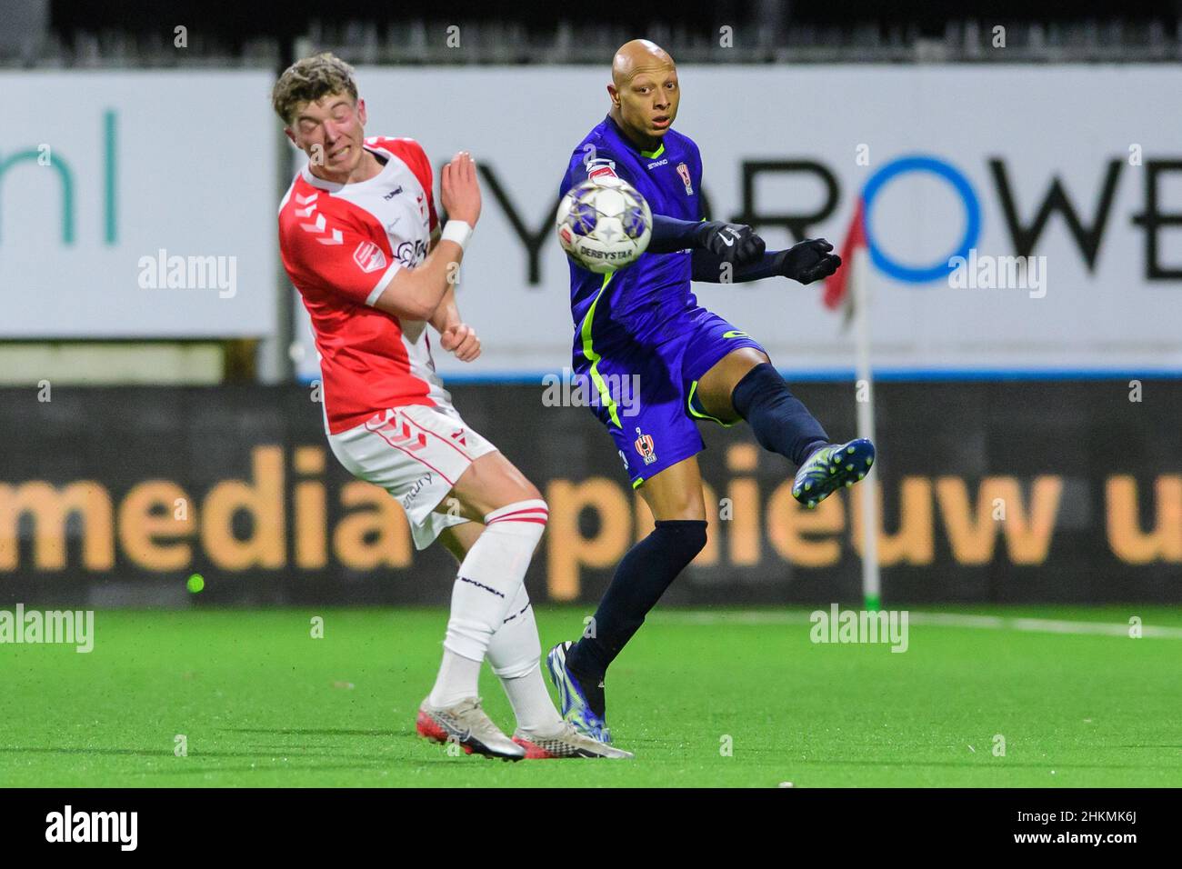 EMMEN, Stadium Oude Meerdijk, 04-02-2022 , season 2021 / 2022 , Dutch Keuken Kampioen Divisie ...