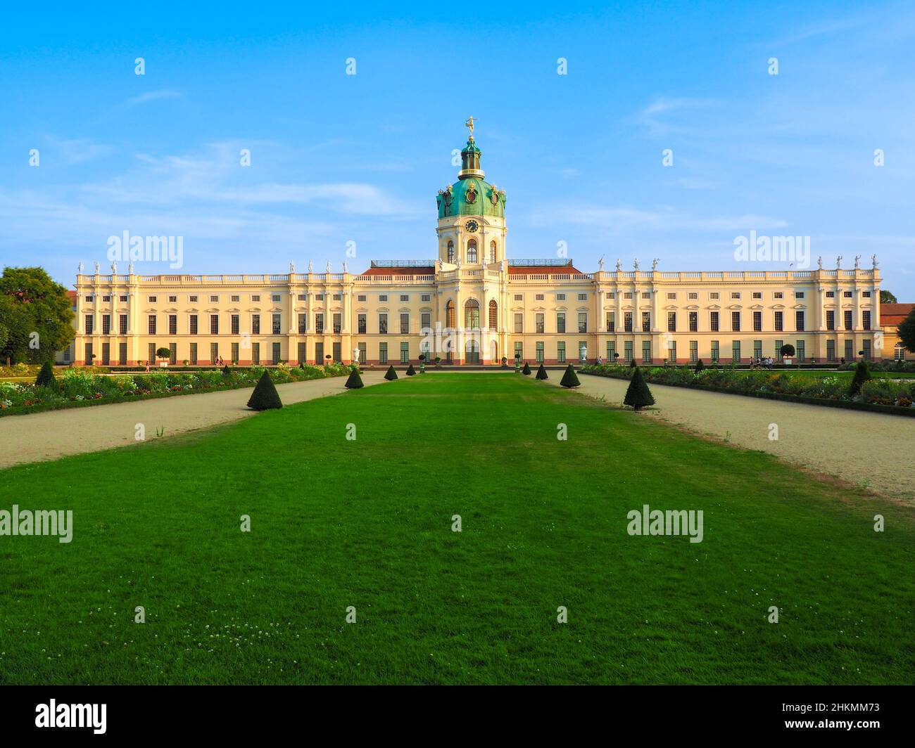 Panoramic facade view charlottenburg hi-res stock photography and ...