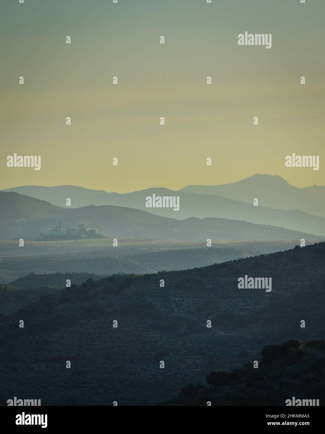 Spanish View, Frailes, Spain Stock Photo - Alamy