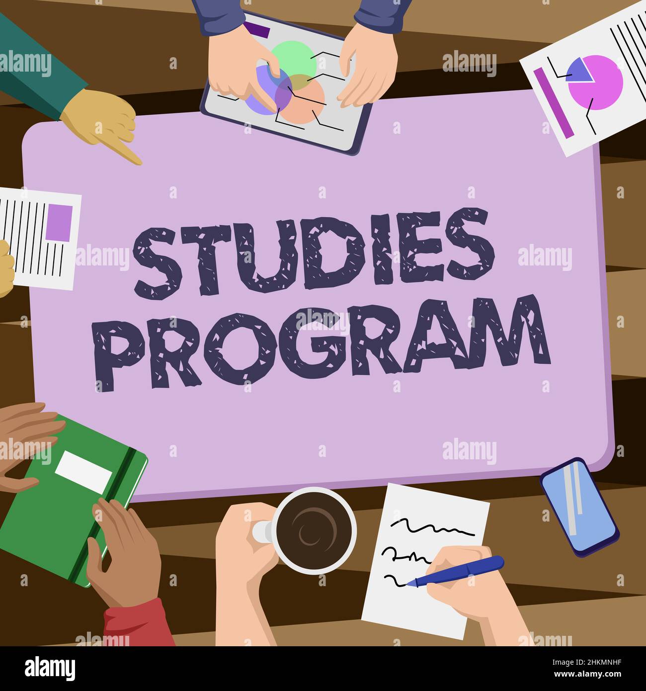 Inspiration showing sign Studies Program. Business idea Platform help ...