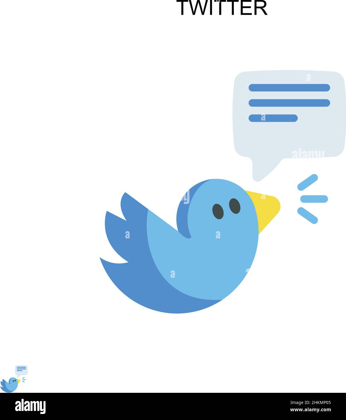 Twitter page Stock Vector Images - Alamy