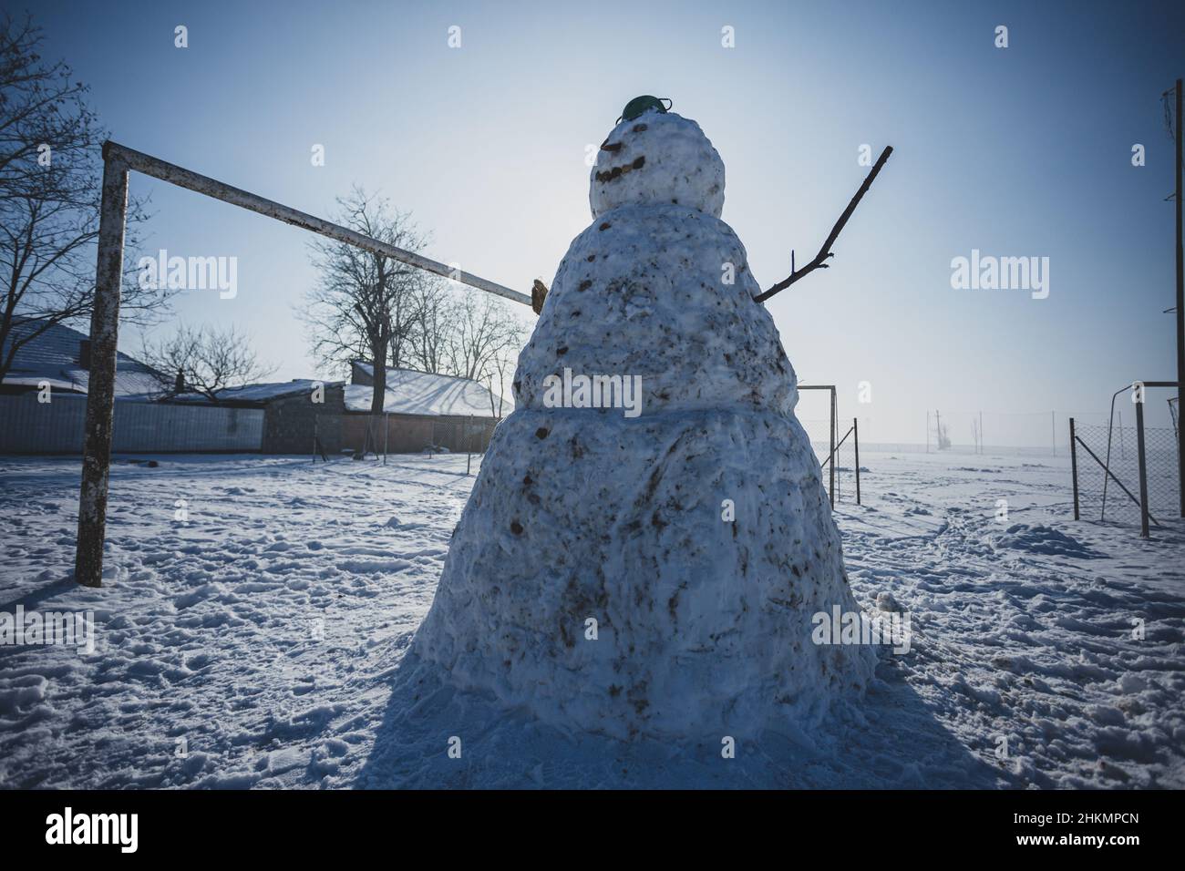 Snowman football hi-res stock photography and images - Alamy
