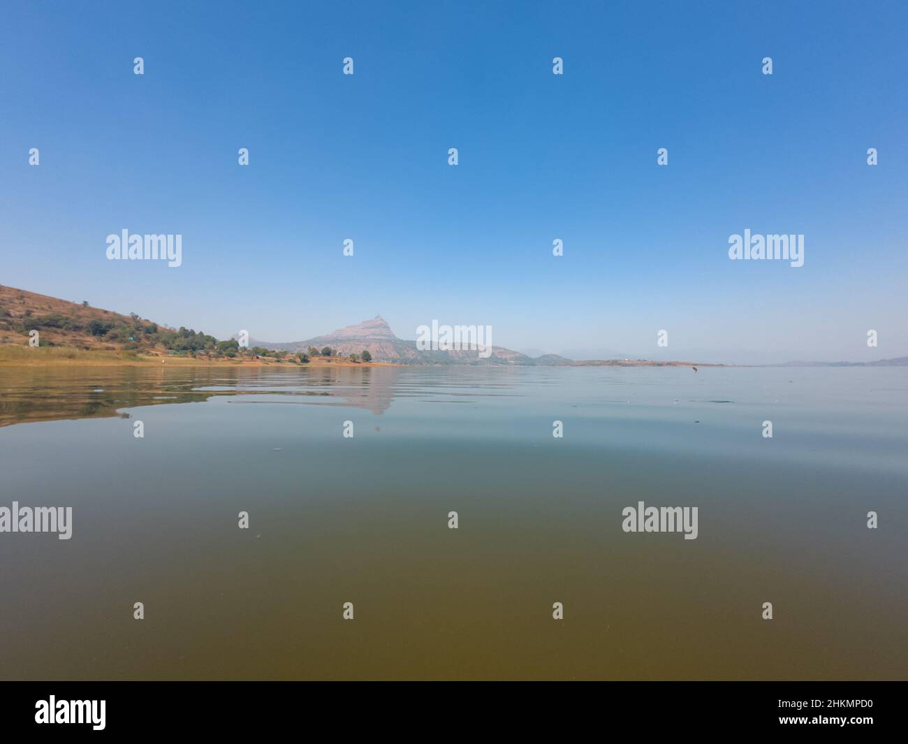 Landscape of Pawna lake at Lonavala Pune Maharashtra India Stock Photo ...