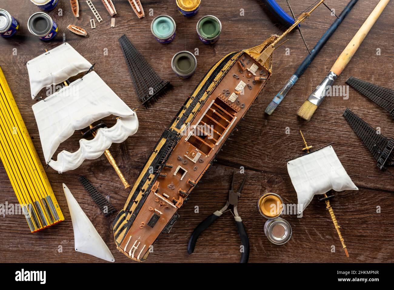 Ship building tools hi-res stock photography and images - Alamy