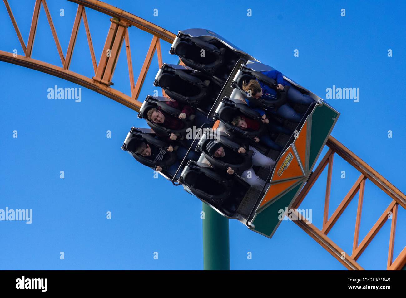 Oakwood Theme Park, Speed No Limits Rollercoaster , Megafobia Wooden ...