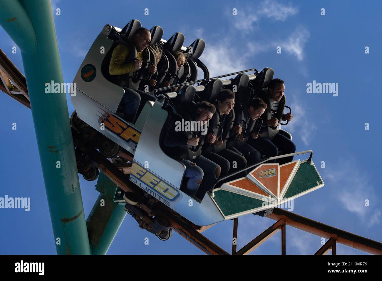 Oakwood Theme Park, Speed No Limits Rollercoaster , Megafobia Wooden ...