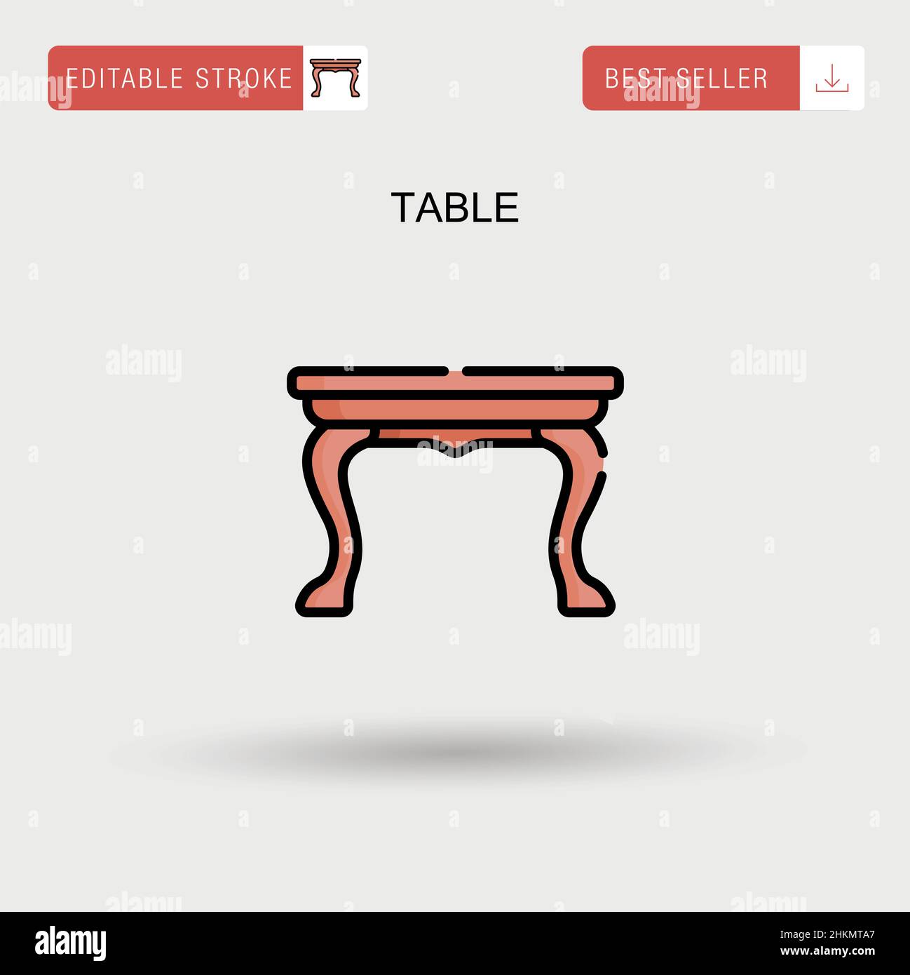 Dark surface table Stock Vector Images - Alamy