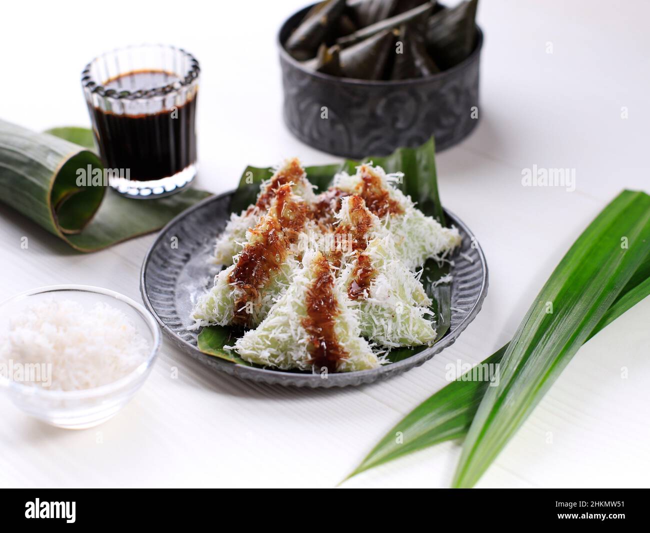 Lupis or Lopis) is an Indonesian Traditional Sweet Cake Made of ...