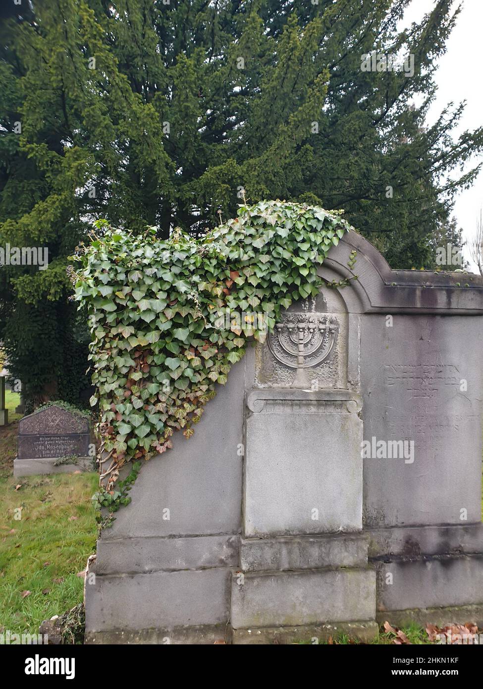 Jewish cemetery in Germany Stock Photo - Alamy