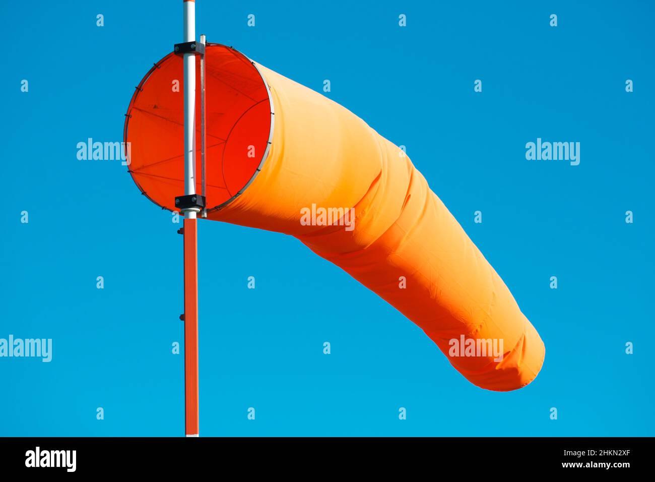 Windsock at an airfield Stock Photo - Alamy
