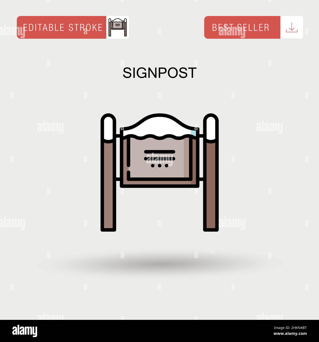 Wooden arrow sign pointing destination Stock Vector Images - Alamy