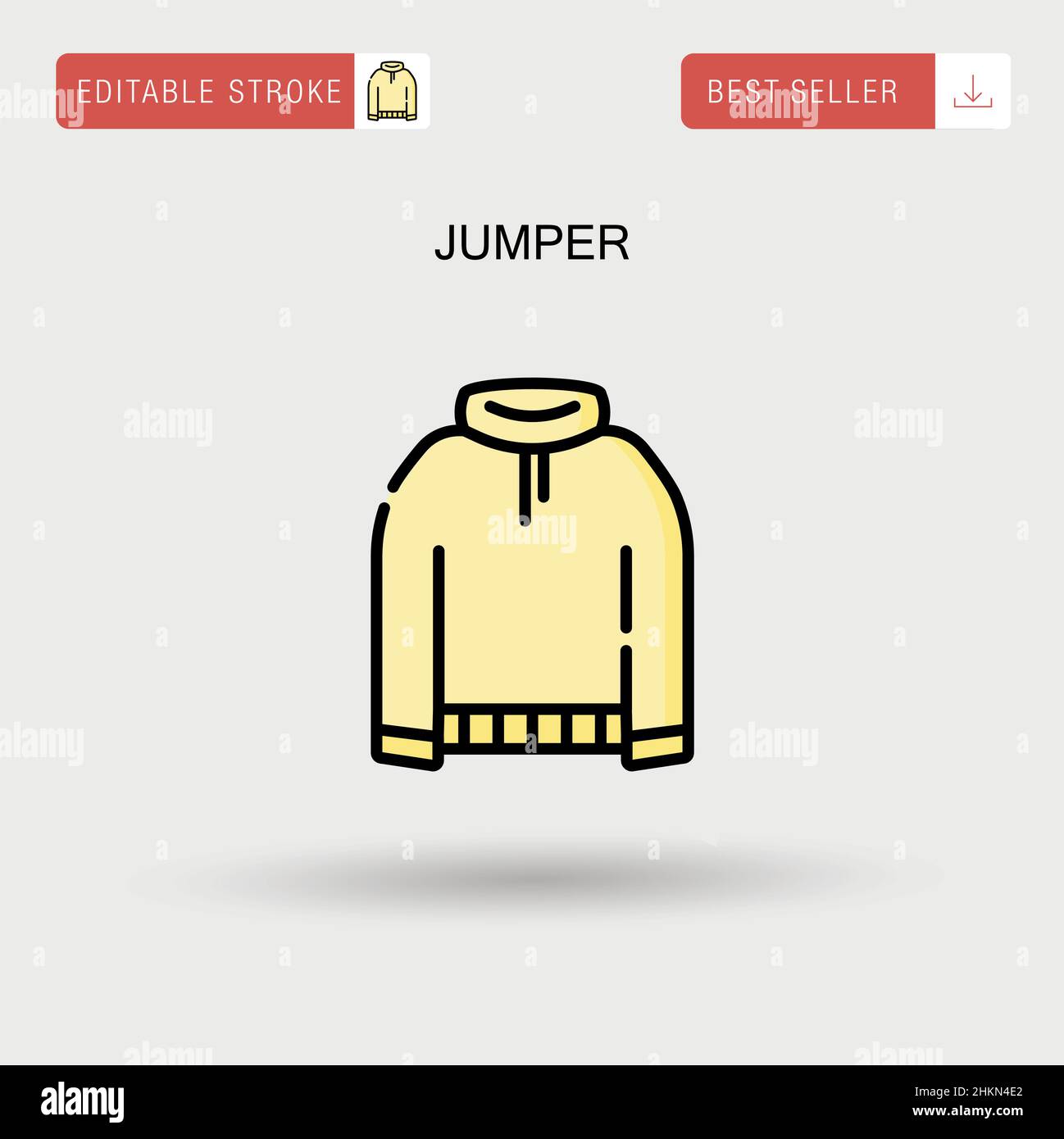 Black jumper Stock Vector Images - Alamy