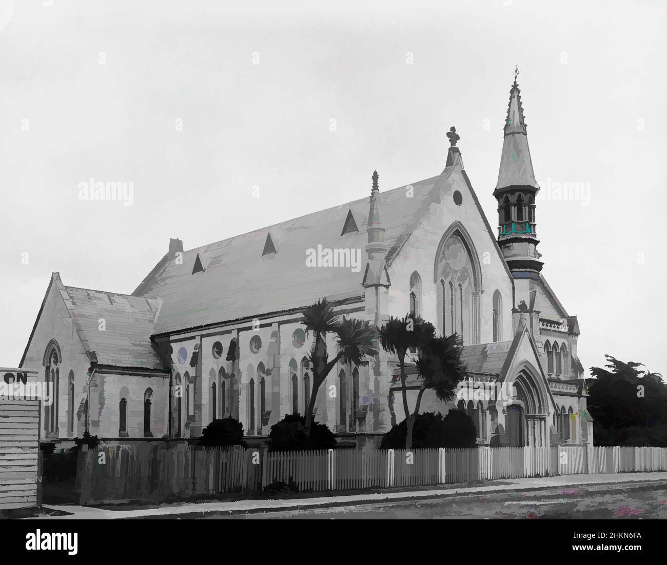 Art inspired by St Pauls Church, Oamaru, Muir & Moodie studio ...