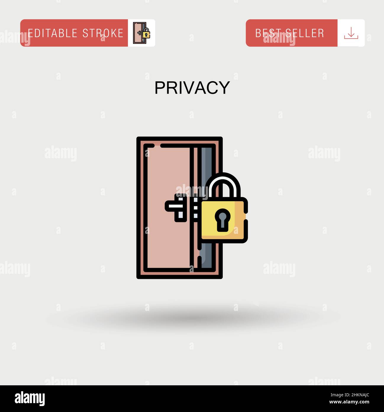 Privacy information Stock Vector Images - Alamy