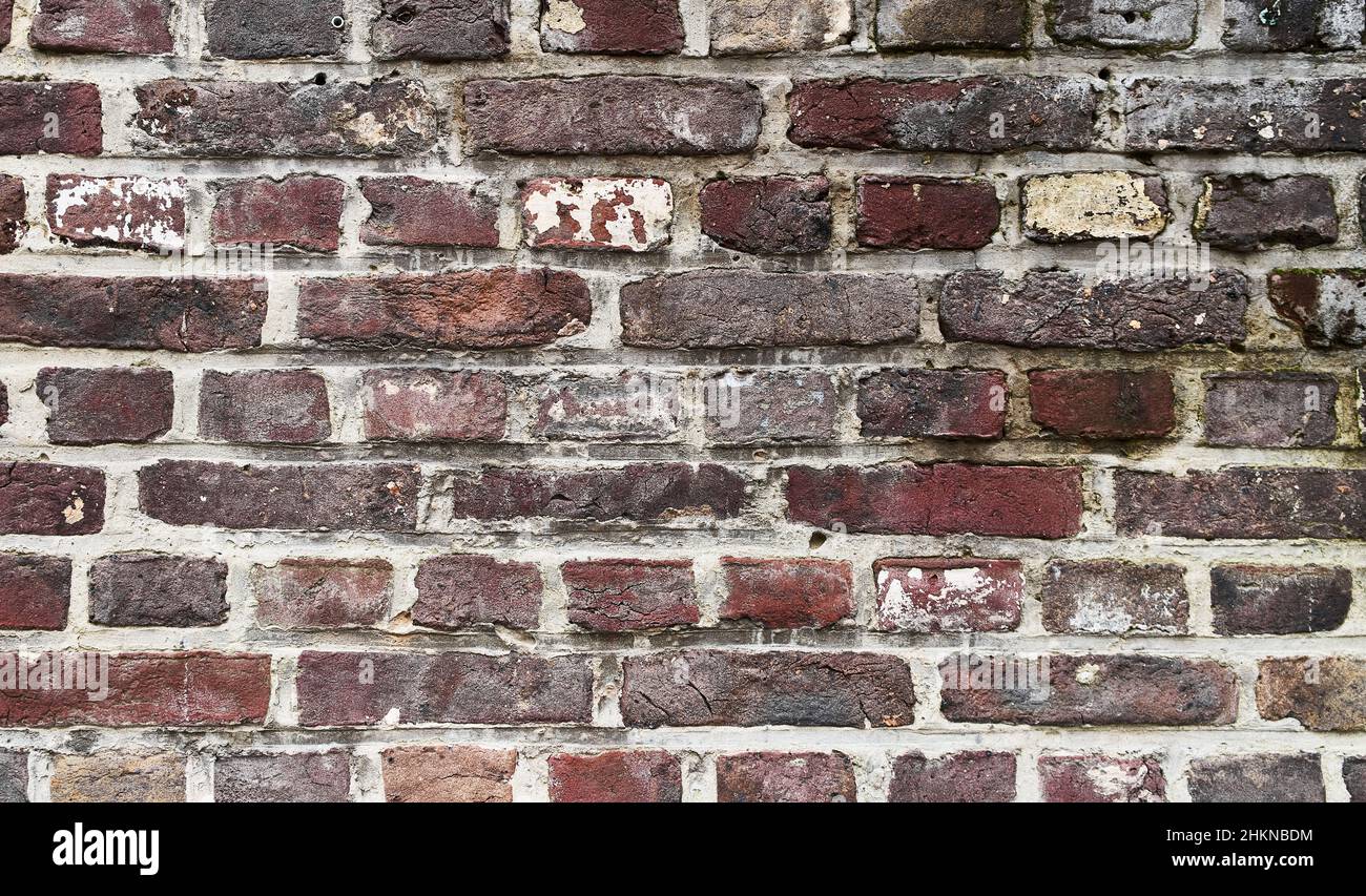 Decay brick wall surface background Stock Photo - Alamy