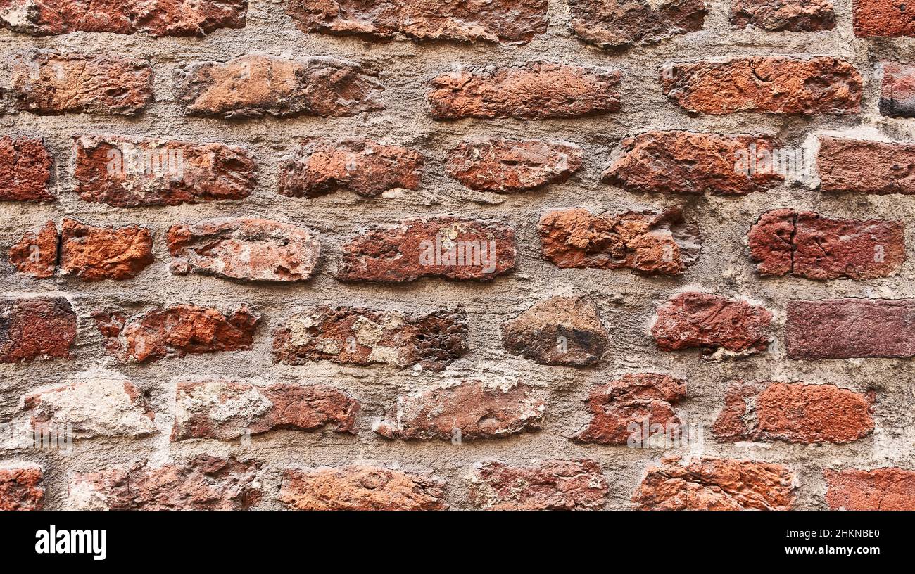 Decay brick wall surface background Stock Photo - Alamy