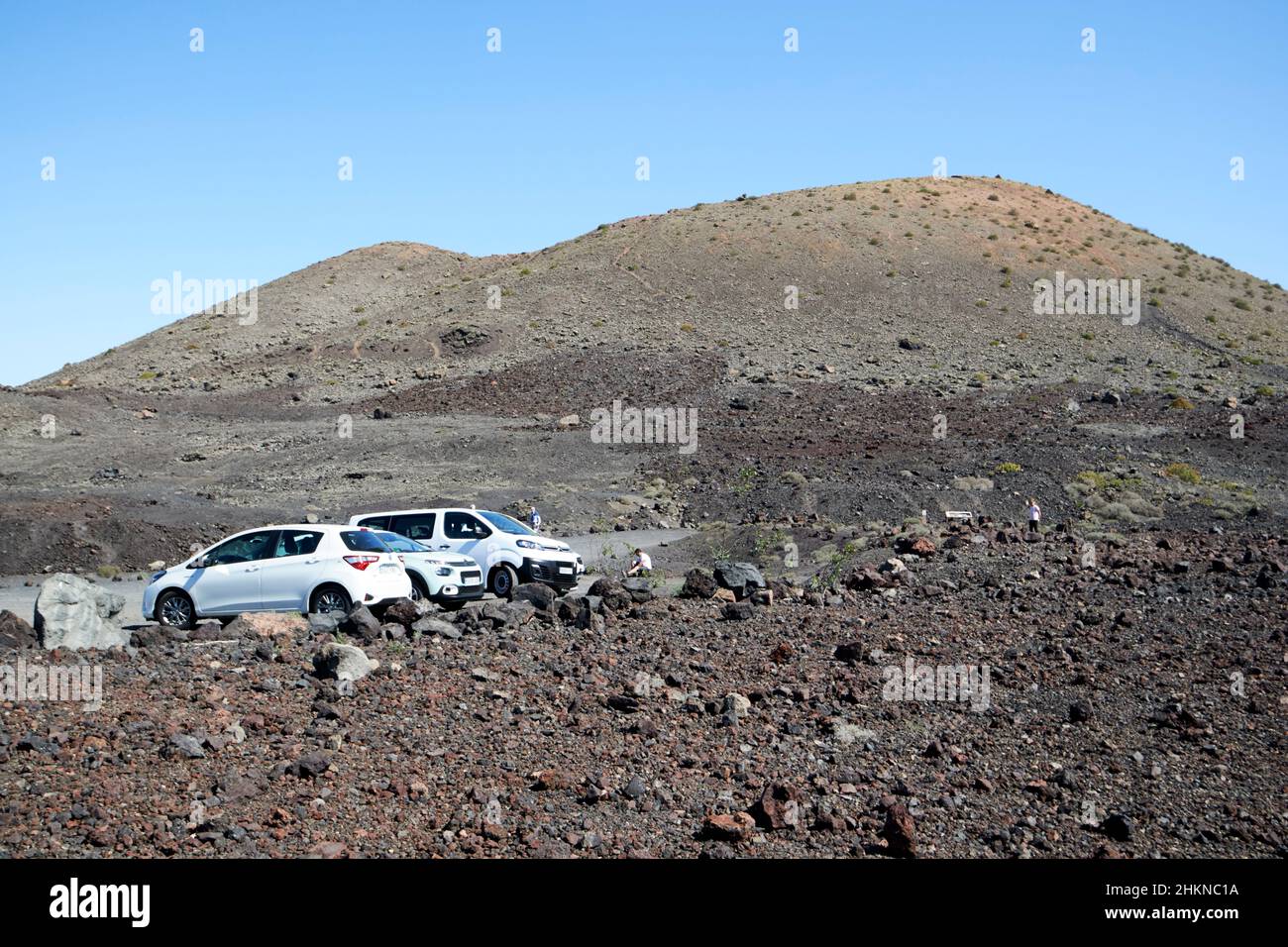 montana colorada volcanic mountain in lava fields volcanic landscape ...