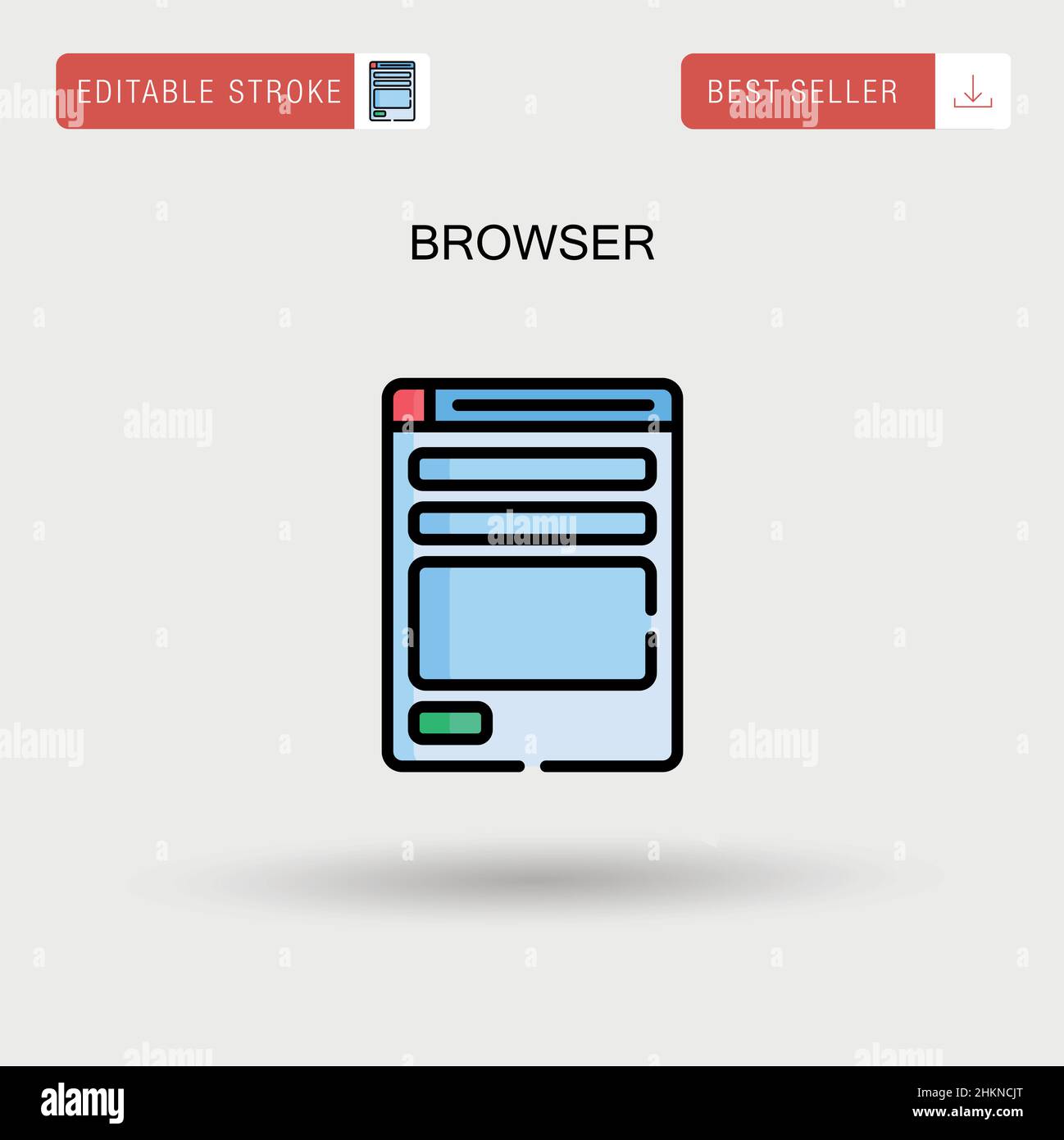 Browser toolbar hi-res stock photography and images - Alamy
