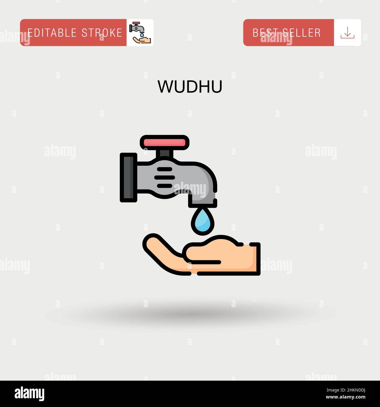 Wudu Stock Vector Images - Alamy