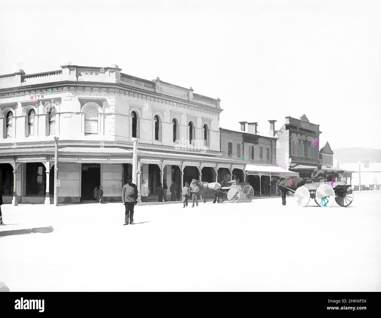 Art inspired by Queen Street, Waimate, Burton Brothers studio ...