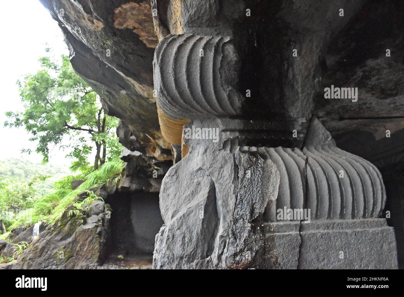 lonad caves - bhiwandi caves maharashtra Stock Photo - Alamy