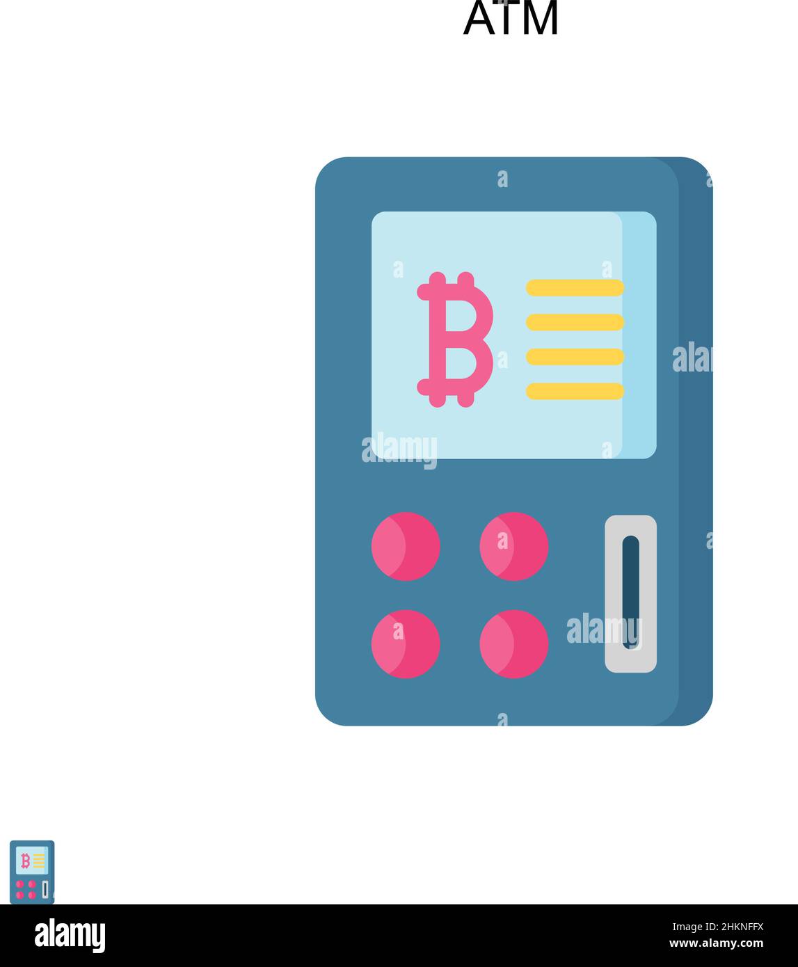 Man at bank with teller Stock Vector Images - Alamy