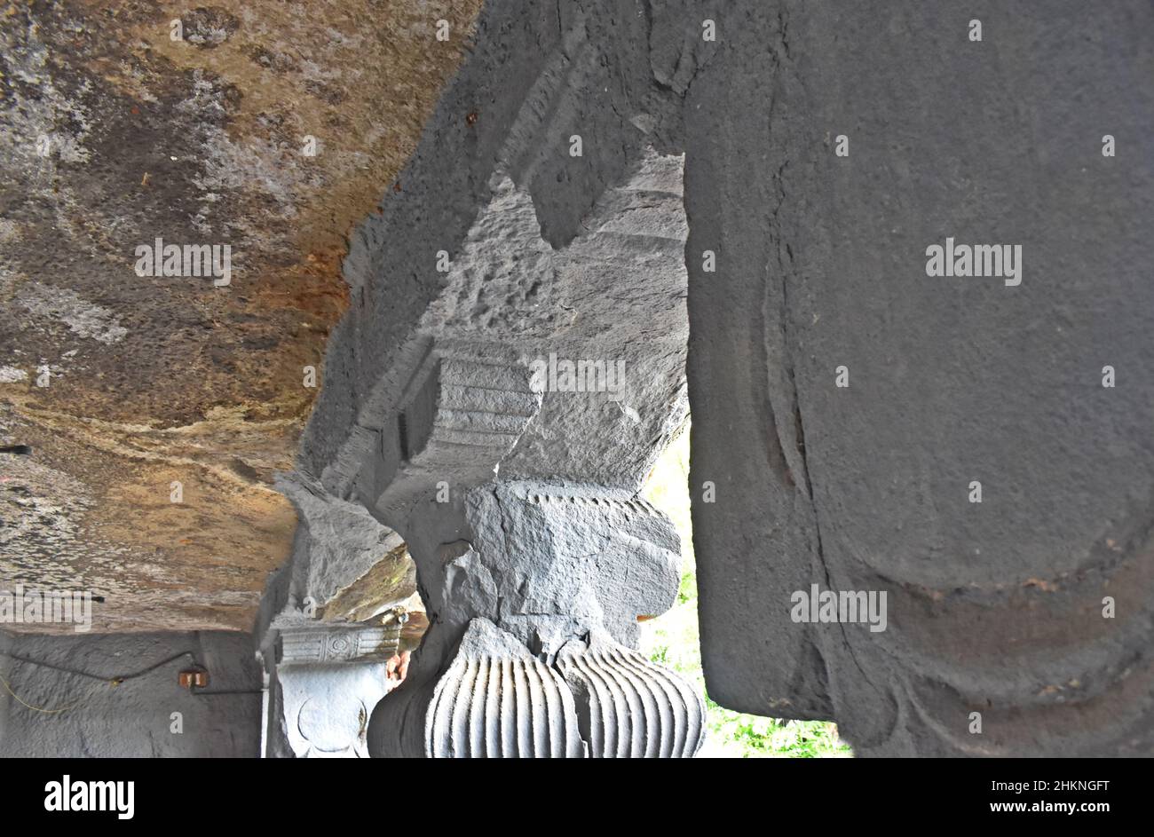 lonad caves - bhiwandi caves maharashtra Stock Photo - Alamy