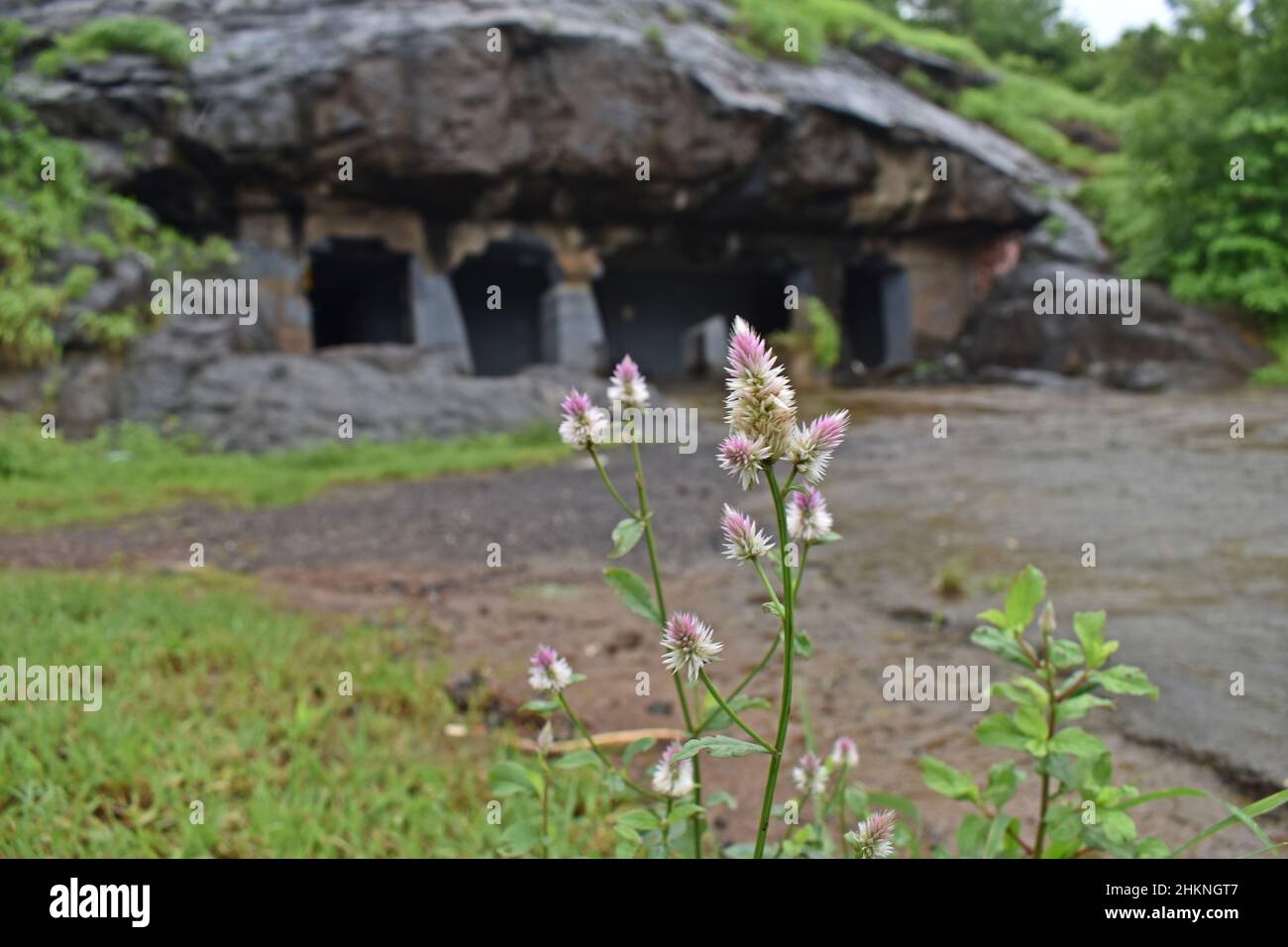 lonad caves - bhiwandi caves maharashtra Stock Photo - Alamy