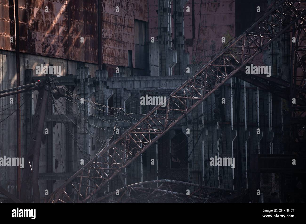 The 5th reactor at the Chernobyl Nuclear Power Plant was never finished ...