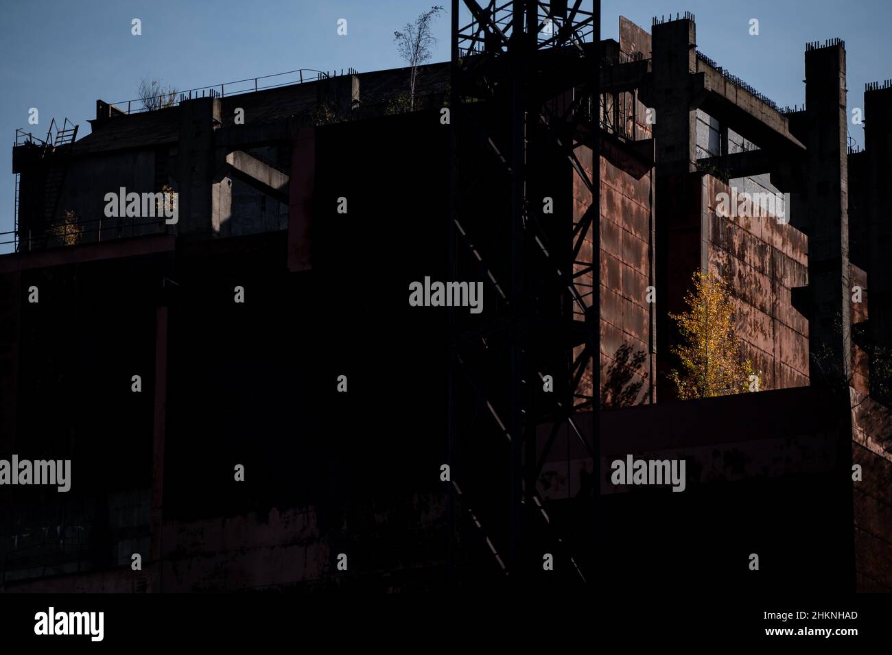 The 5th reactor at the Chernobyl Nuclear Power Plant was never finished ...