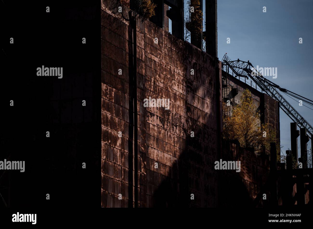 The 5th reactor at the Chernobyl Nuclear Power Plant was never finished ...