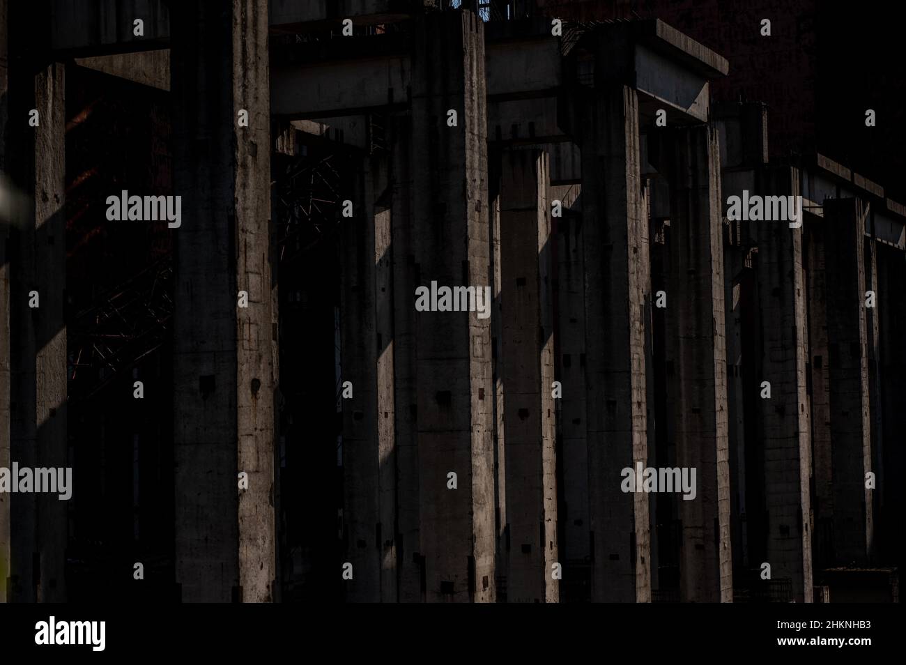 The 5th reactor at the Chernobyl Nuclear Power Plant was never finished ...