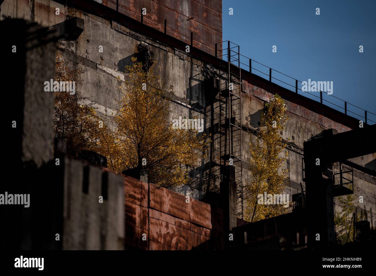 The 5th reactor at the Chernobyl Nuclear Power Plant was never finished ...