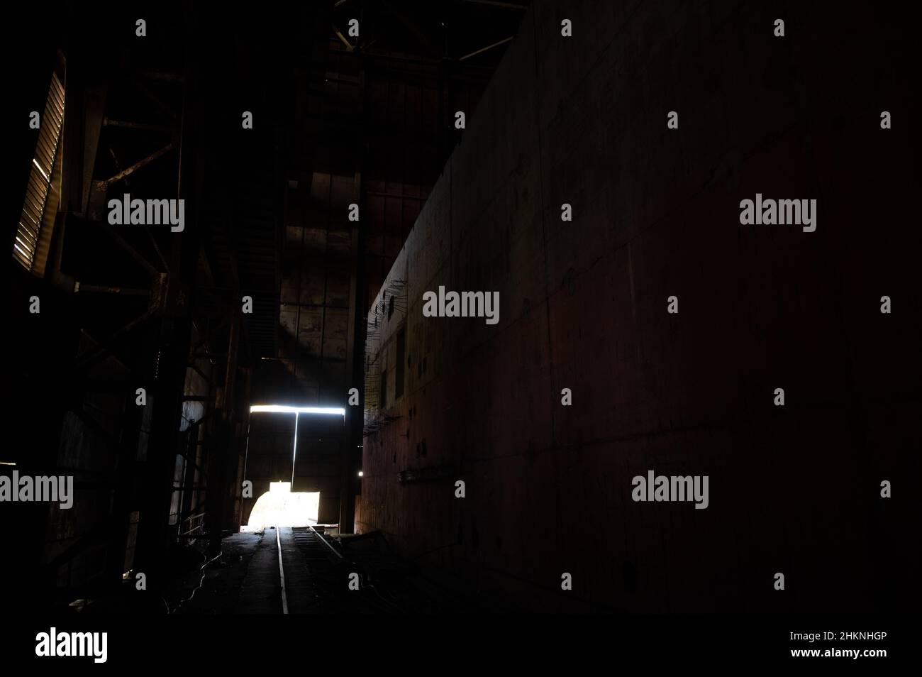 The 5th reactor at the Chernobyl Nuclear Power Plant was never finished ...