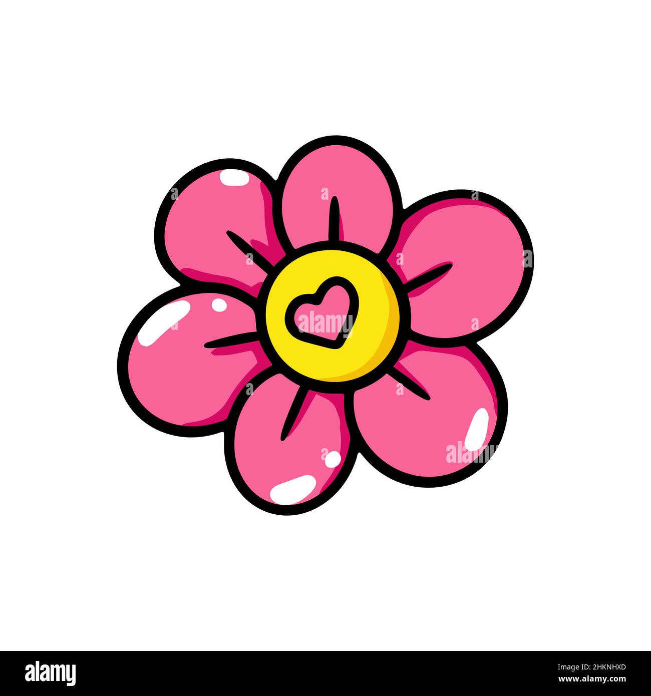 Emoticon flower hi-res stock photography and images - Alamy
