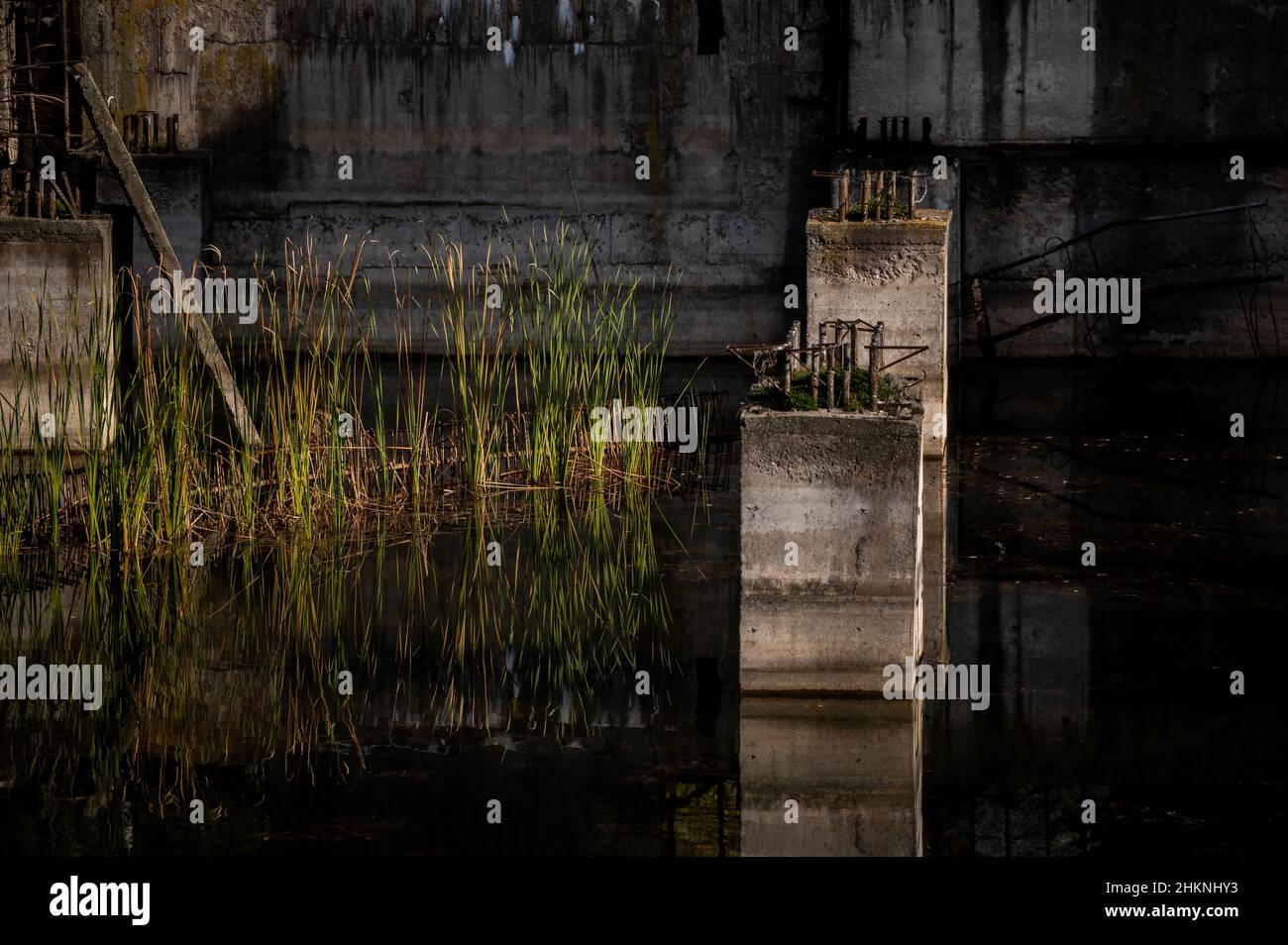 The 5th reactor at the Chernobyl Nuclear Power Plant was never finished ...