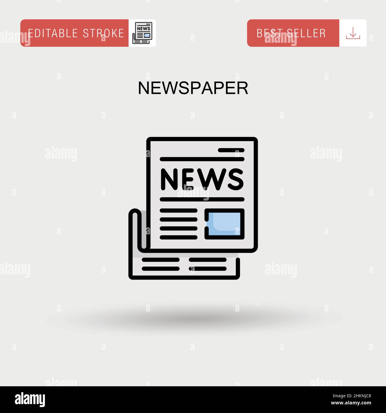 Tabloid newspaper blank Stock Vector Images - Alamy