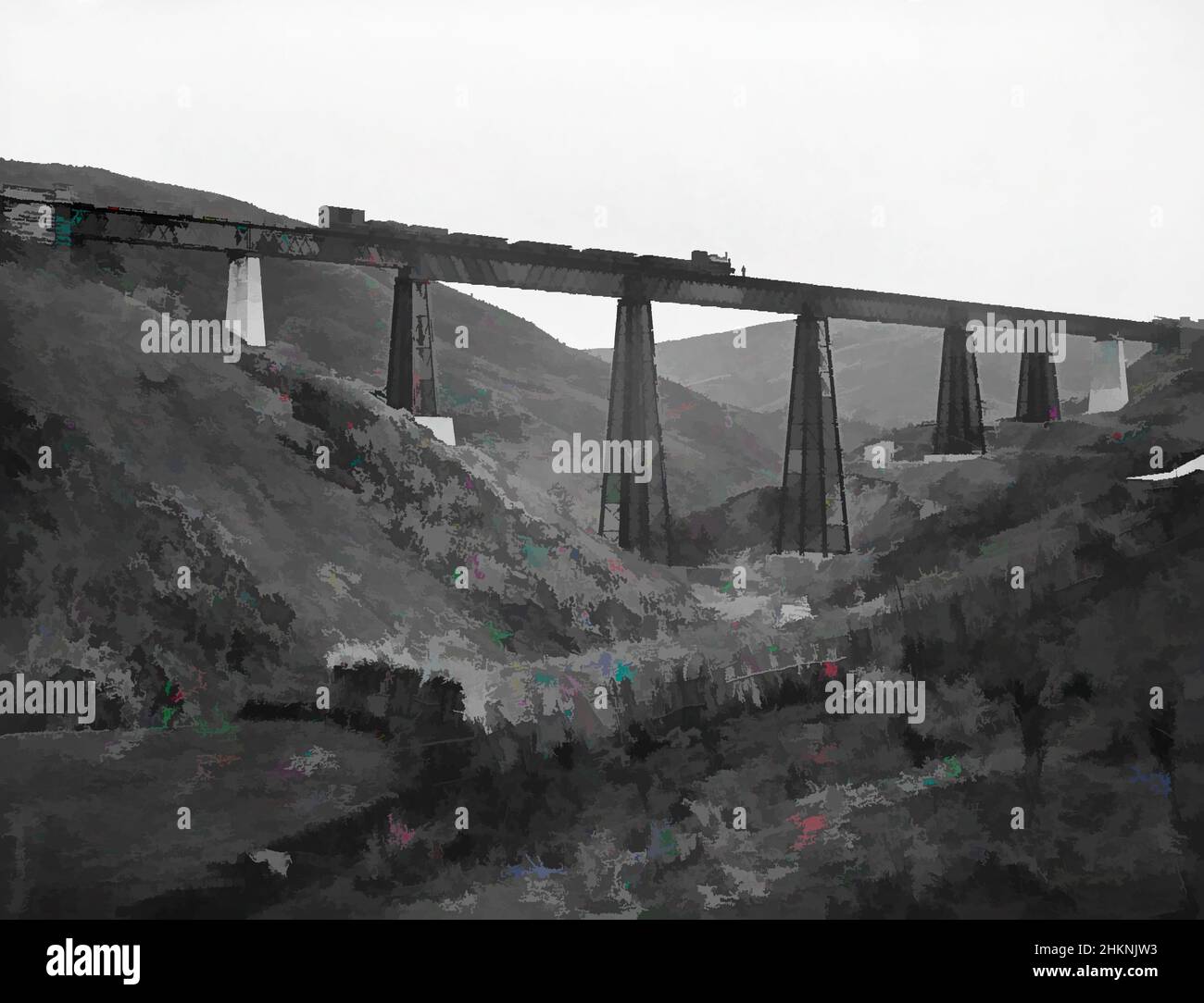 Art inspired by Wingatui Viaduct, Burton Brothers studio, photography ...