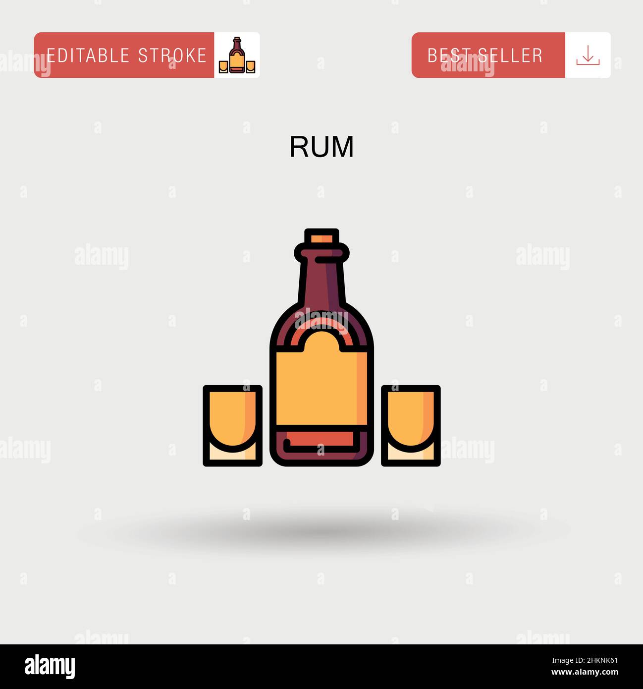 Rum vector hi-res stock photography and images - Alamy