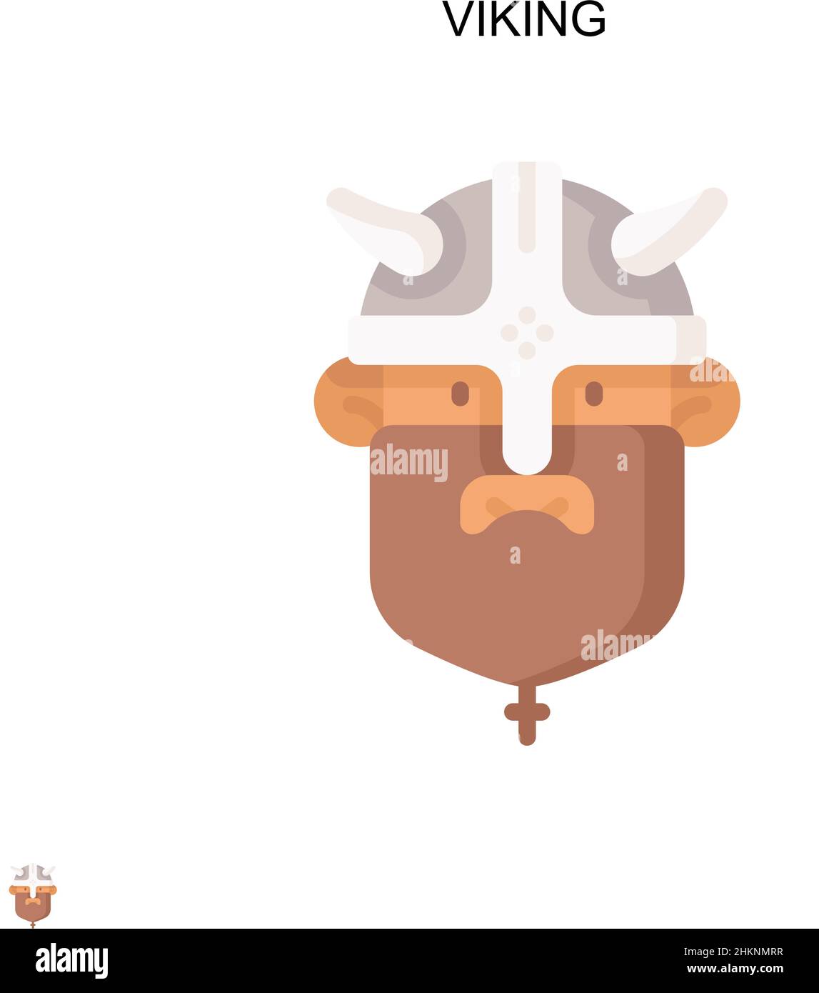 Viking warrior illustration hi-res stock photography and images - Alamy