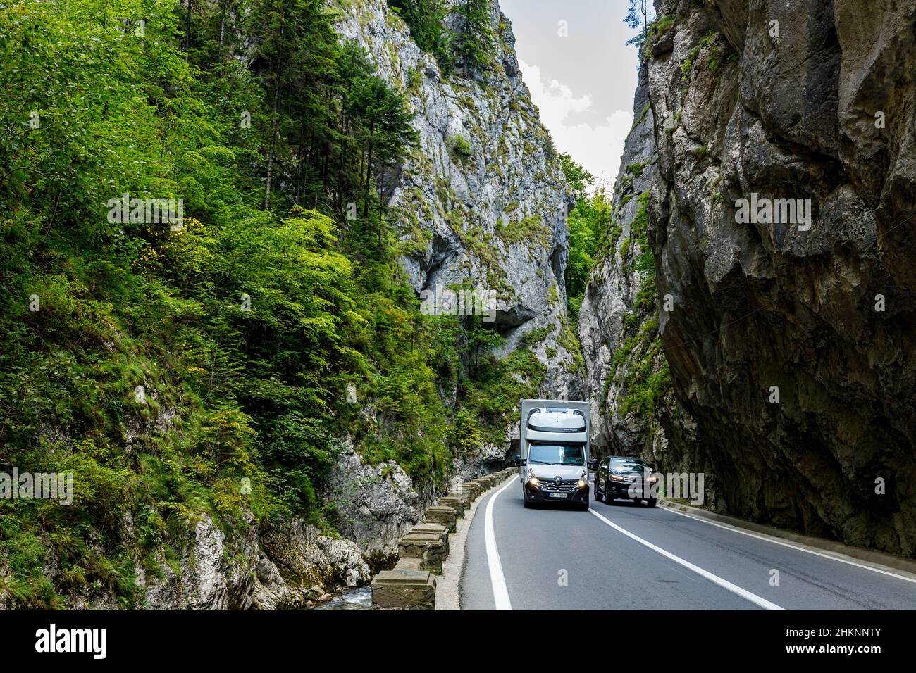 The Bicaz Canyon in Romania Stock Photo - Alamy