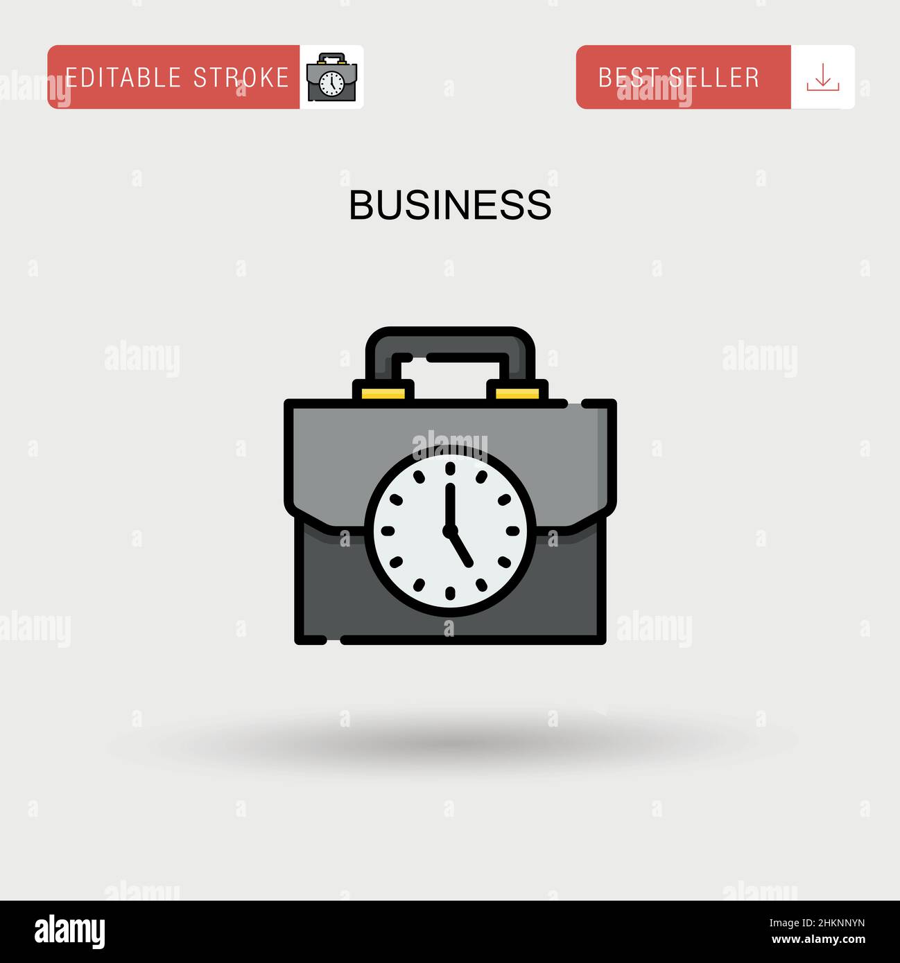 Business Simple vector icon Stock Vector Image & Art - Alamy