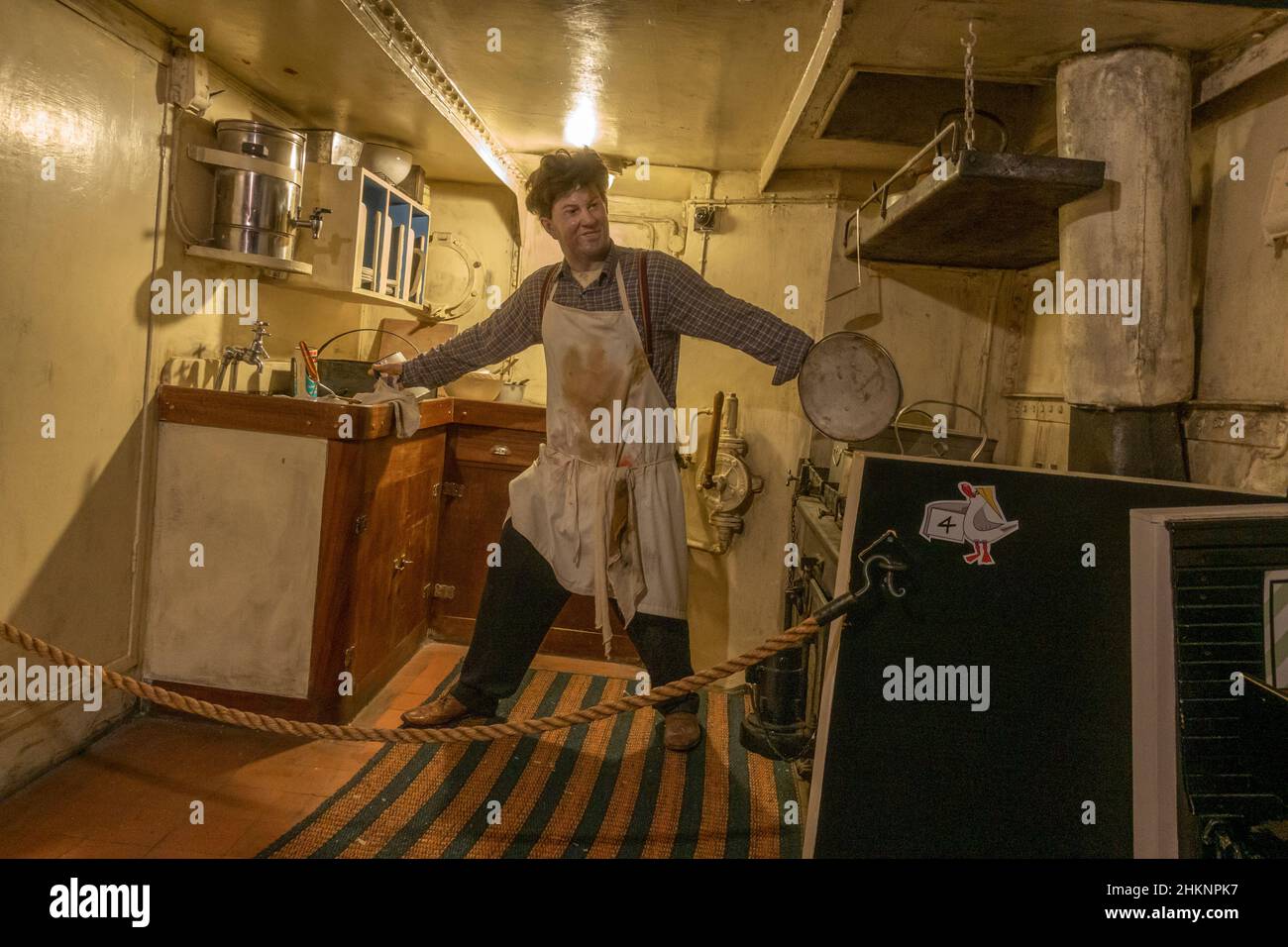 Trawler galley hi-res stock photography and images - Alamy