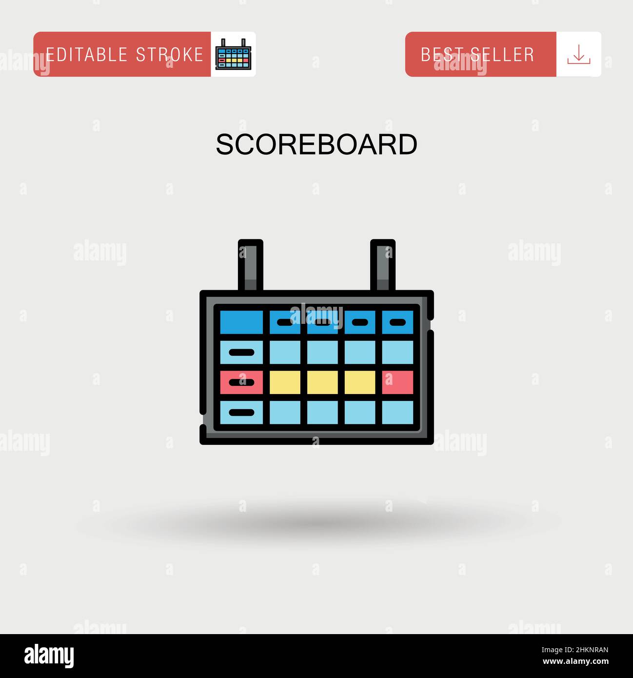 Scoreboard vector hi-res stock photography and images - Alamy