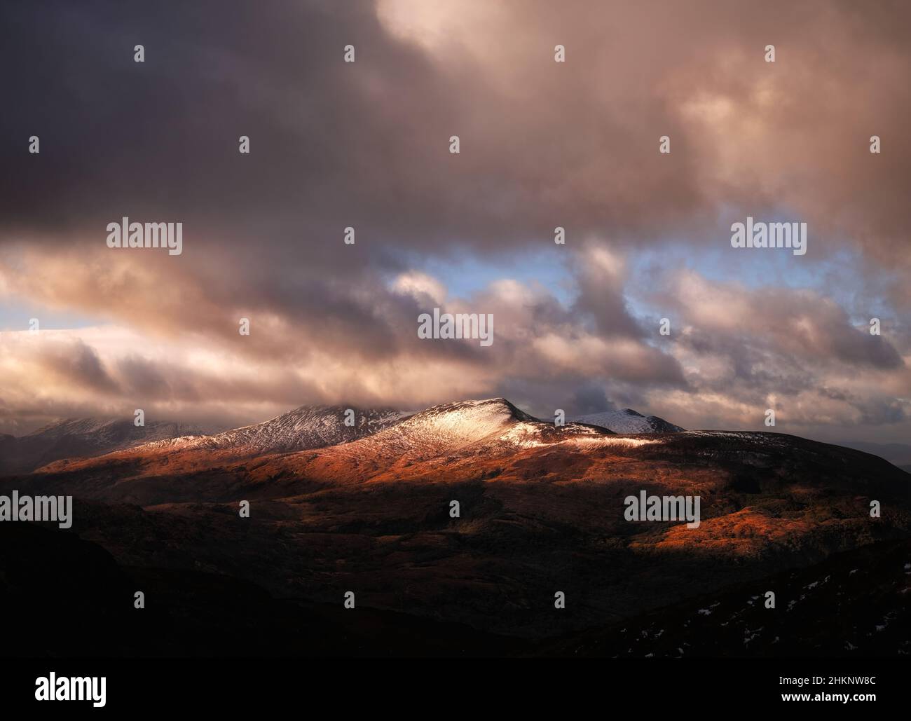 Kerry mountains, Ireland Stock Photo - Alamy
