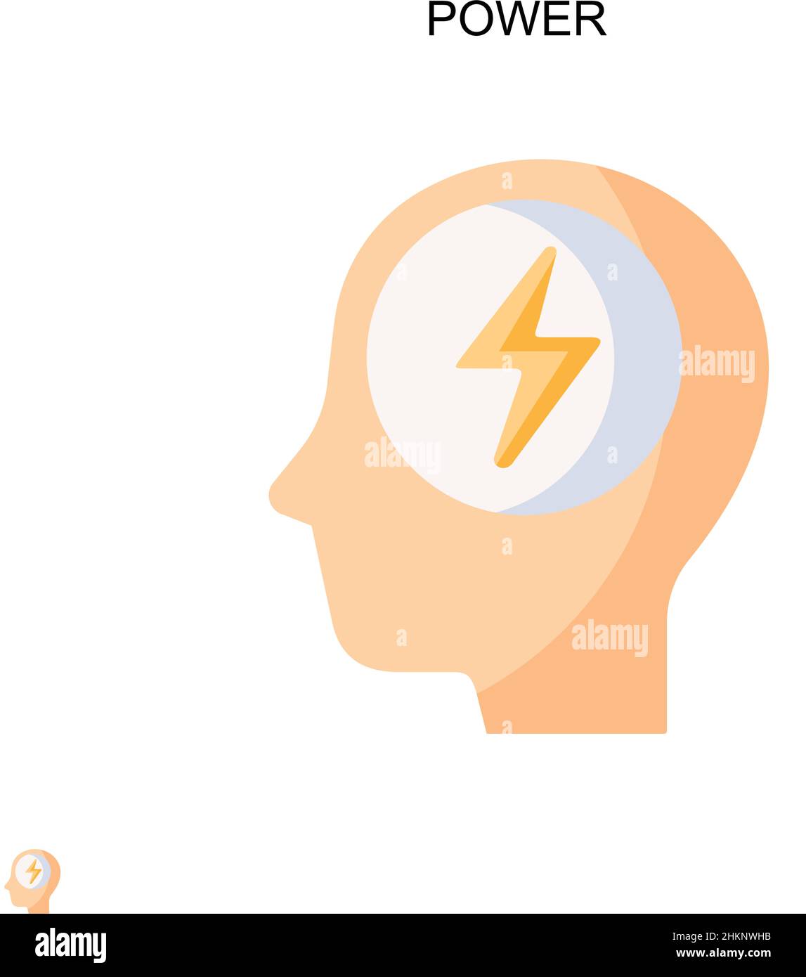 Power Simple vector icon. Illustration symbol design template for web ...