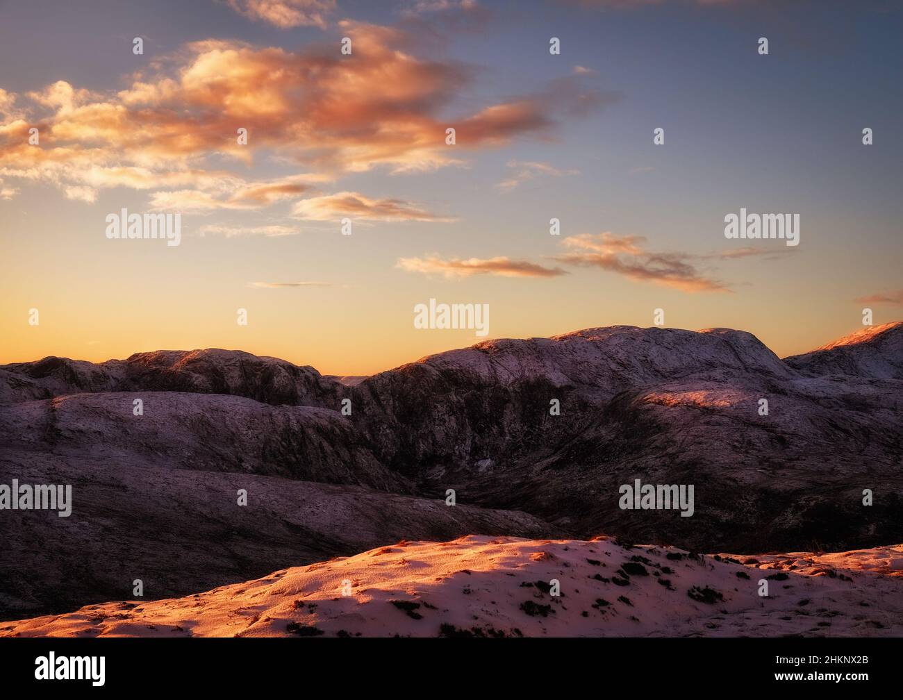 Spectacular mountains in epic lighting conditions Stock Photo - Alamy